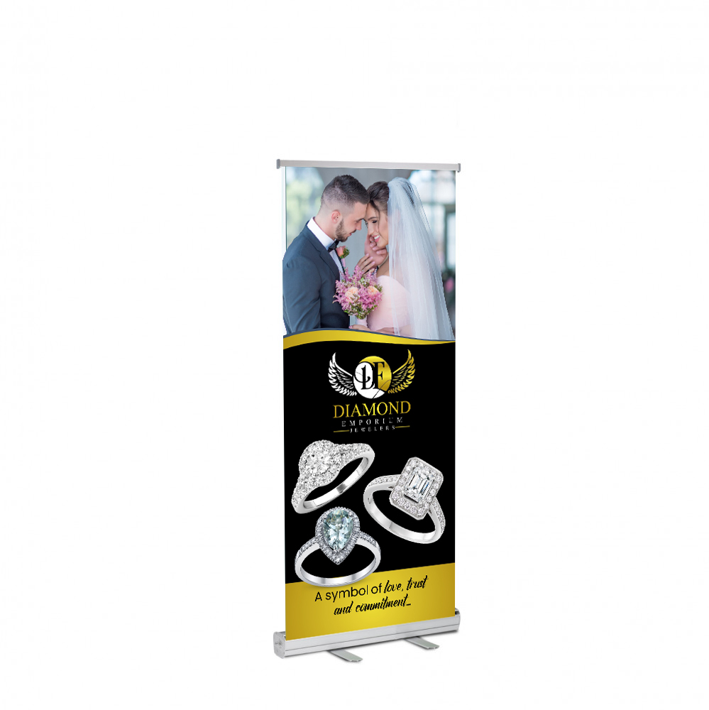 Standard Retractable - B4Banner | Trade Show | Banners | Tension Fabric ...